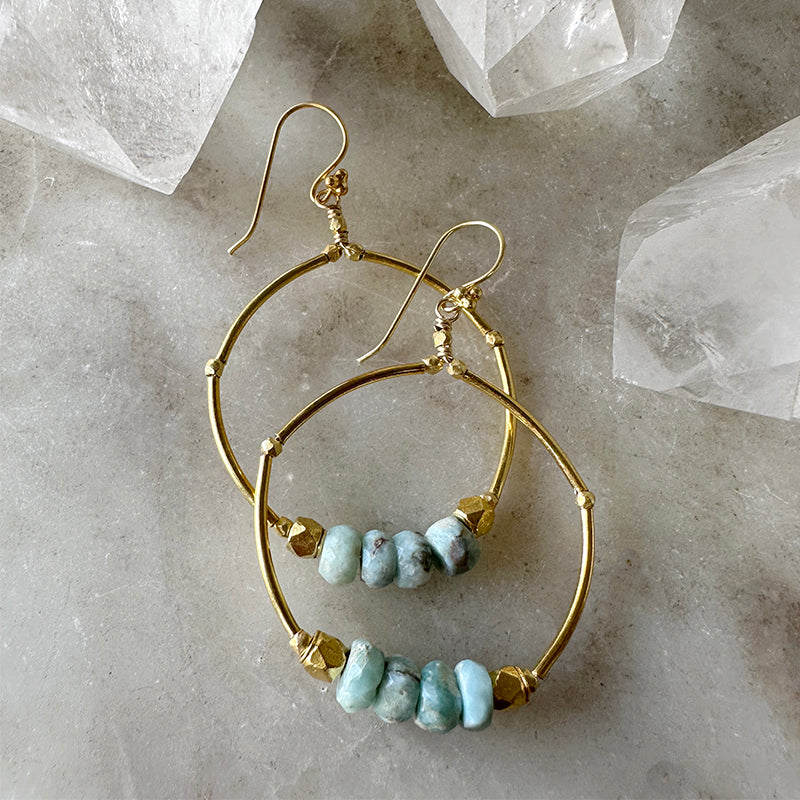 Robindira Unsworth Samara Hoop Earrings